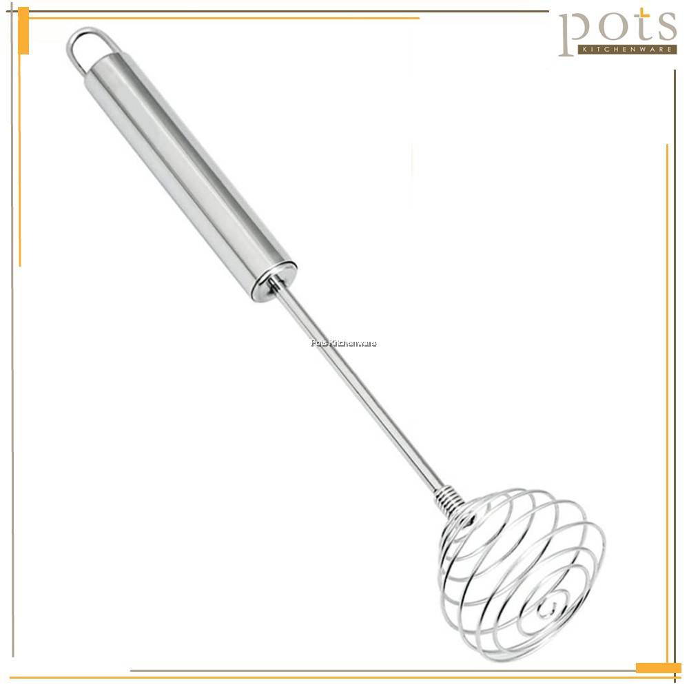 Stainless Steel Round Ball Coil Spring Egg Whisk Mixer Beater ...