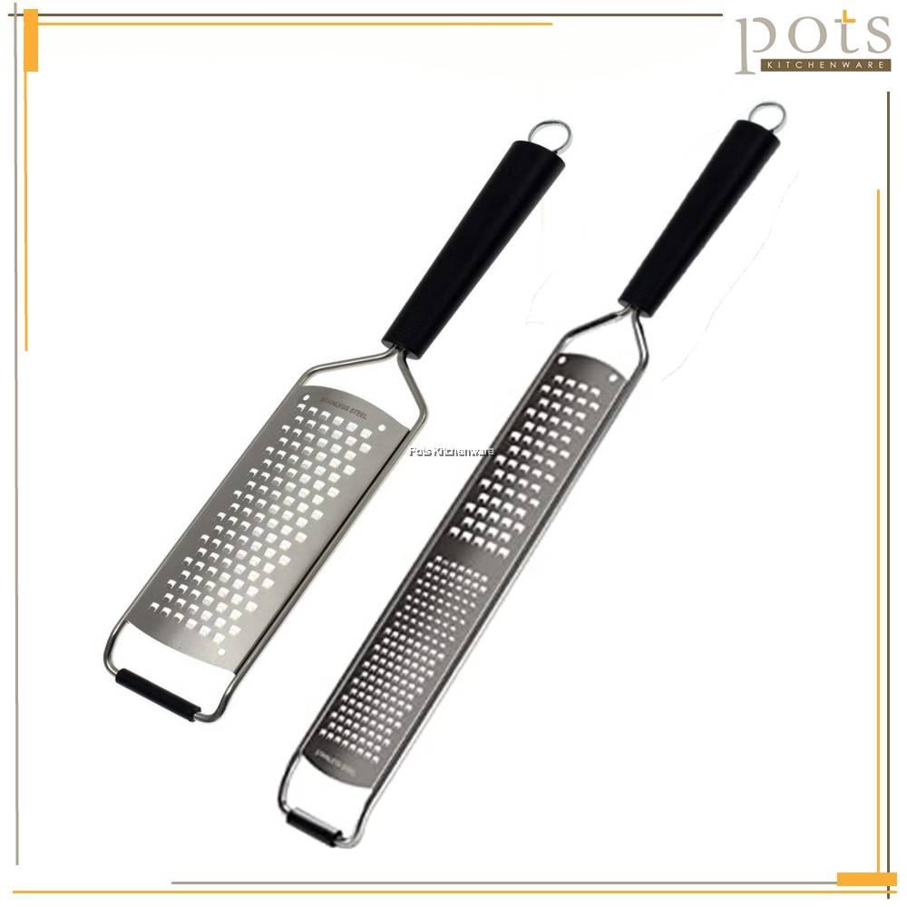 Stainless Steel 18/10 2in1 Long Cheese Grater Rust-Proof Potato Slicer ...