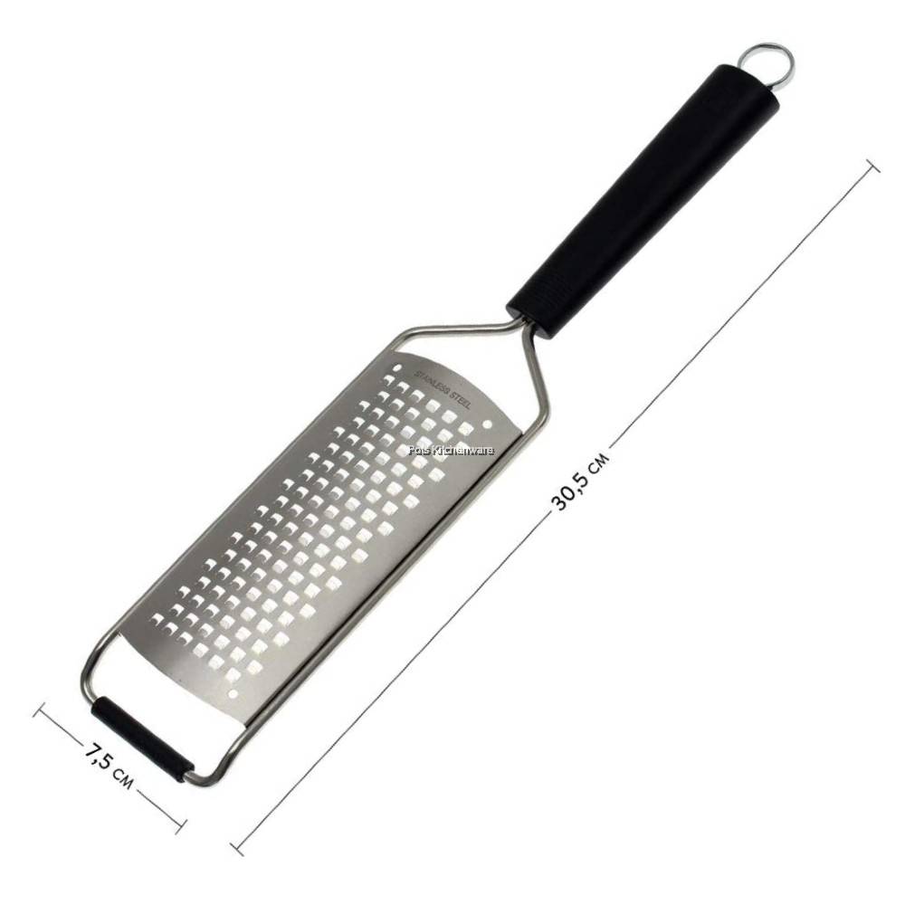 Stainless Steel 18/10 2in1 Long Cheese Grater Rust-Proof Potato Slicer ...