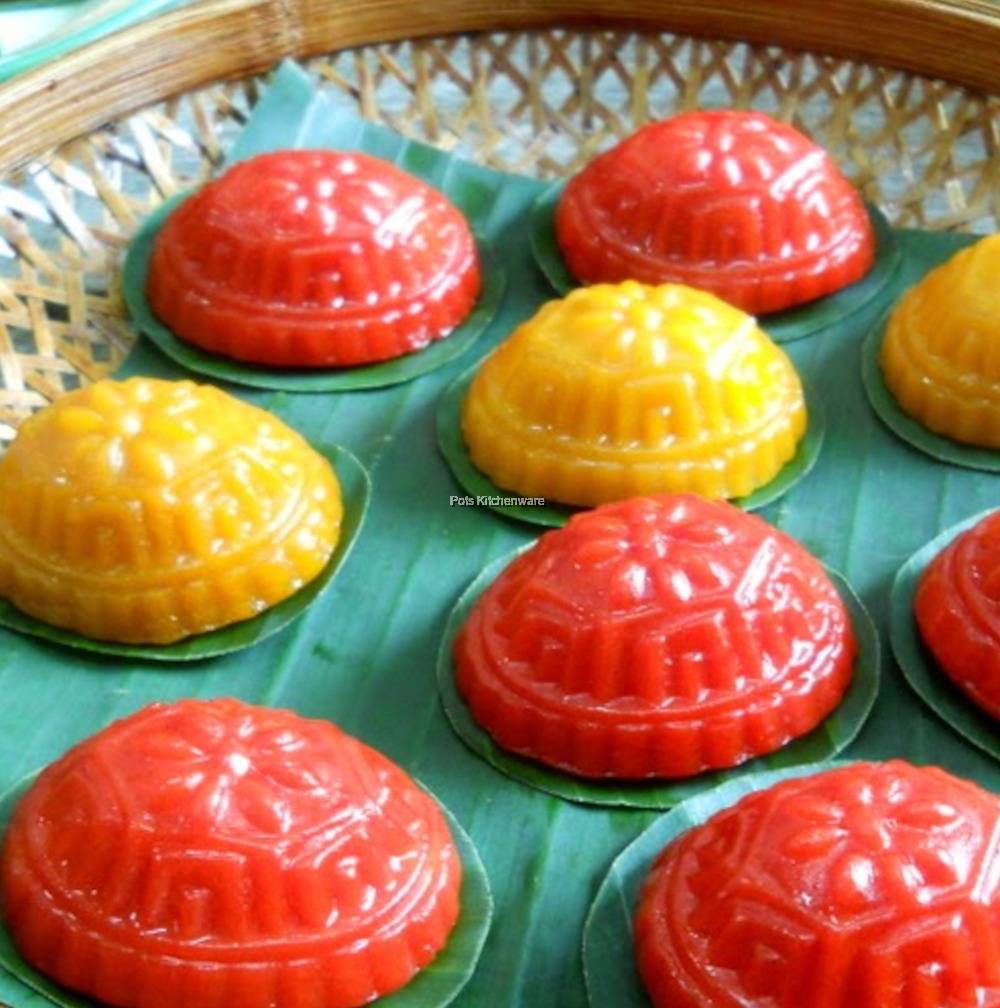 63g/75g 2 Stamps Plastic Ang Ku Kueh Maker Hand Press Mold Acuan Angku ...