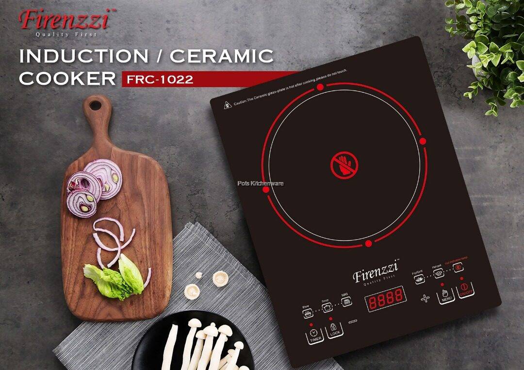 FREE POT Firenzzi Infrared Ceramic Induction Cooker Sensor Touch ...