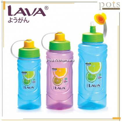 Lava BPA FREE 1L/1.5L/2L Water Tumbler Bottle with Straw Air Botol Minuman Besar 水罐水壶 - TB561