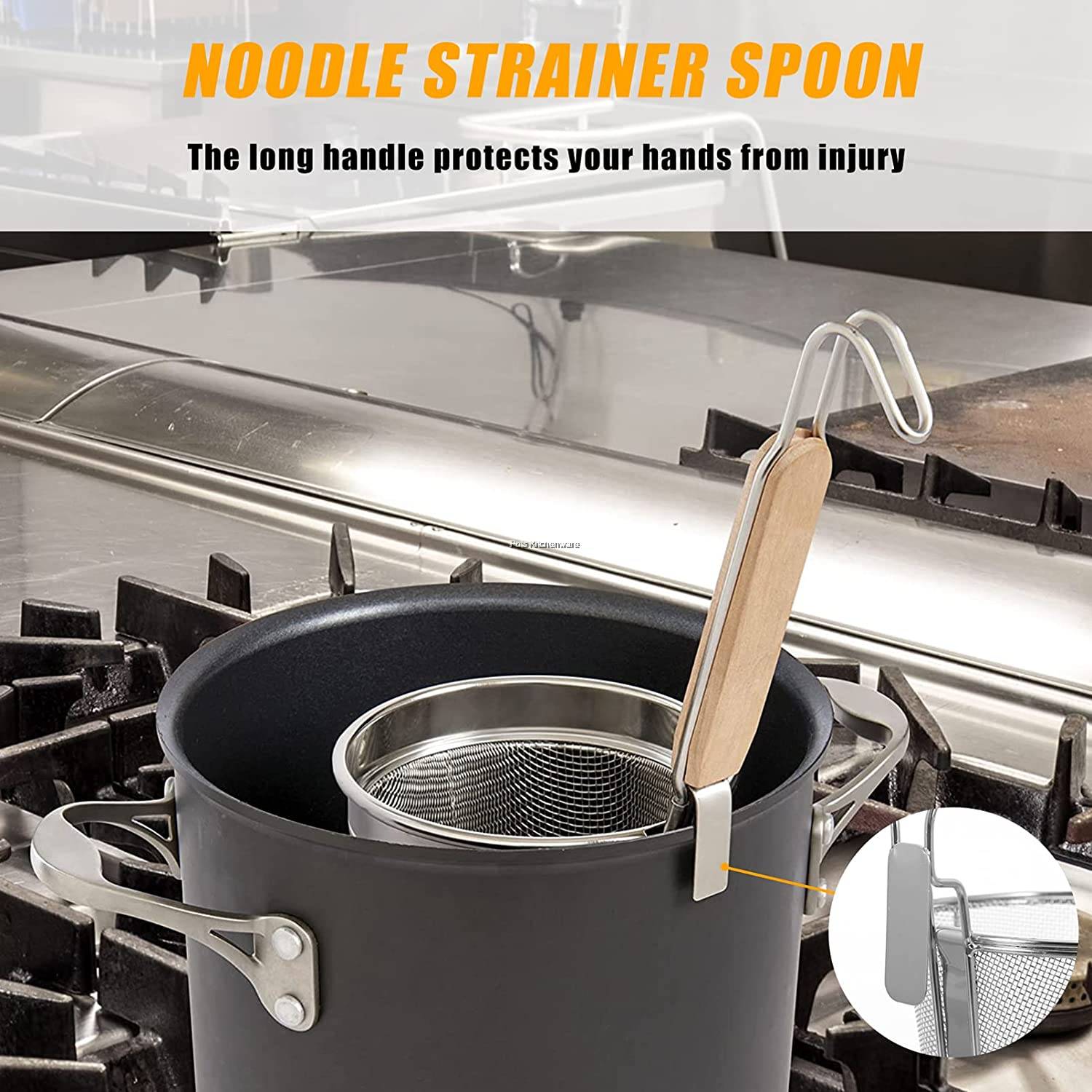 Toffi Stainless Steel Noodle Strainer Colander Tapis Mee Penapis Mee ...