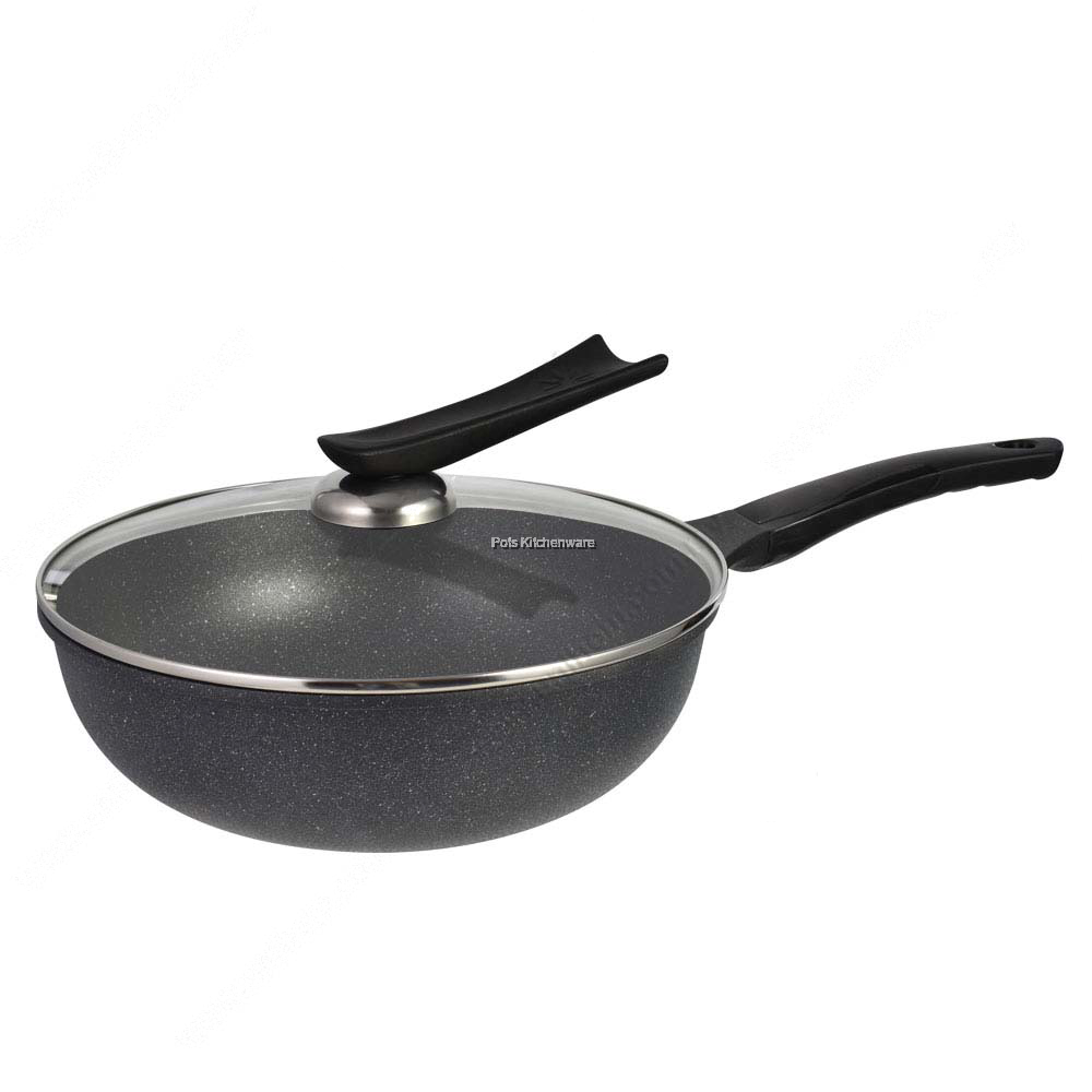 100% Original Zebra Thailand 泰国斑马牌 Neptune 30cm Non Stick Wok Frypan ...