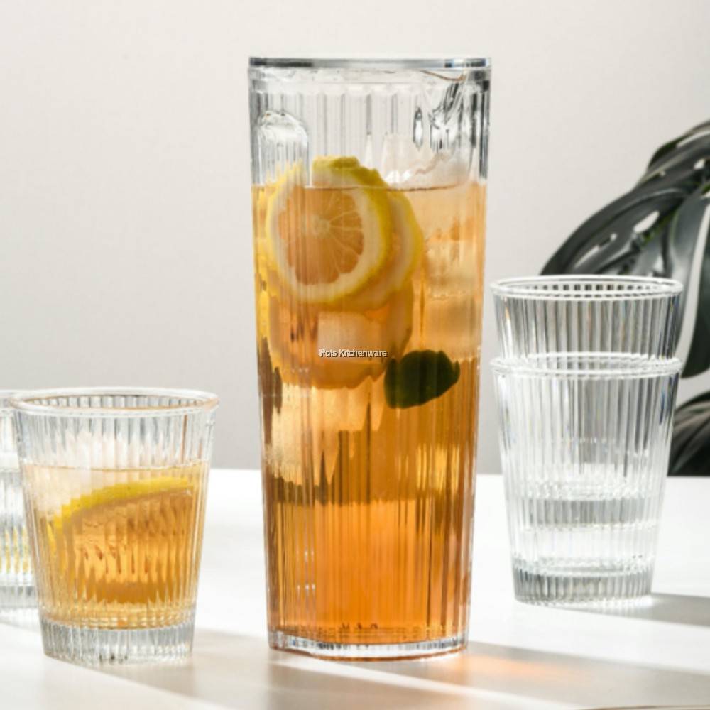 LAVA Transparent Acrylic PC Plastic Water Jug Cold Water Bottle Lined ...