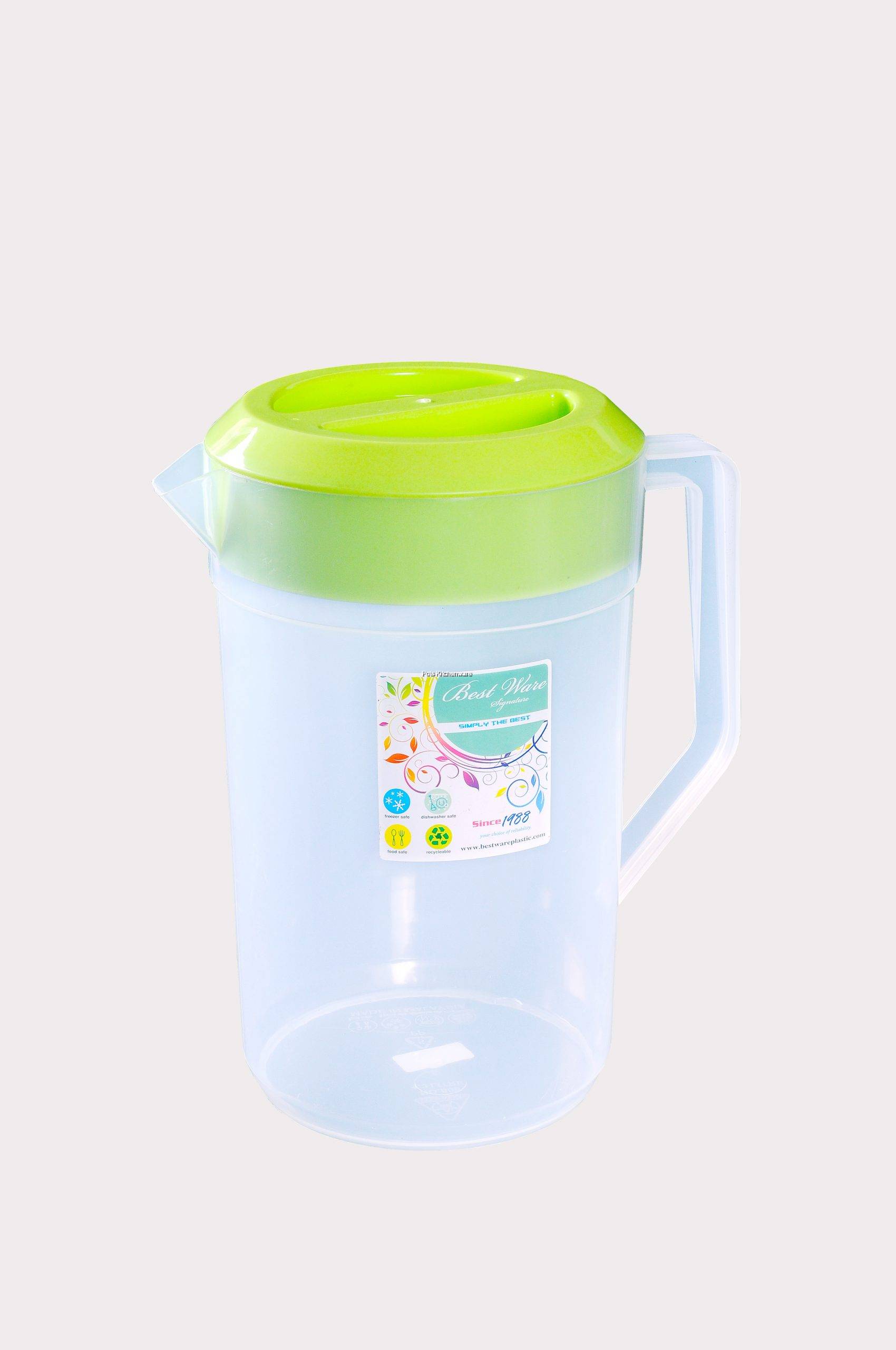 4.3Litre BPA Free Plastic Colour Lid Water Jug Bekas Jug Air Plastik - 808T