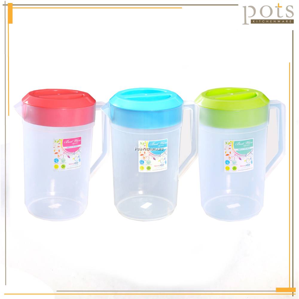 4.3Litre BPA Free Plastic Colour Lid Water Jug Bekas Jug Air Plastik - 808T