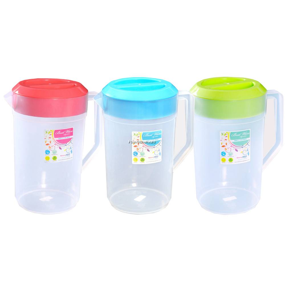4.3Litre BPA Free Plastic Colour Lid Water Jug Bekas Jug Air Plastik - 808T
