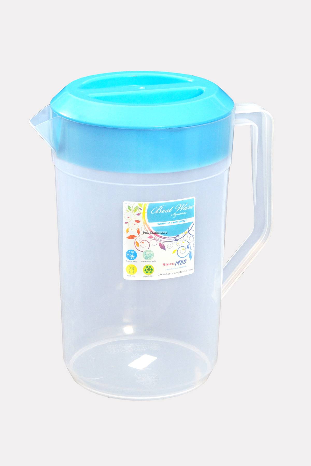 4.3Litre BPA Free Plastic Colour Lid Water Jug Bekas Jug Air Plastik - 808T