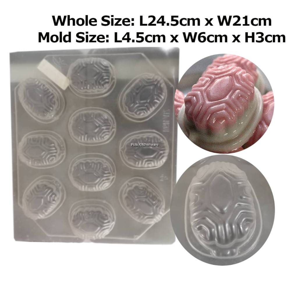 PP Plastic Ang Ku Kueh Agar Agar Jelly Mold Angku Kuih Pudding Mould ...