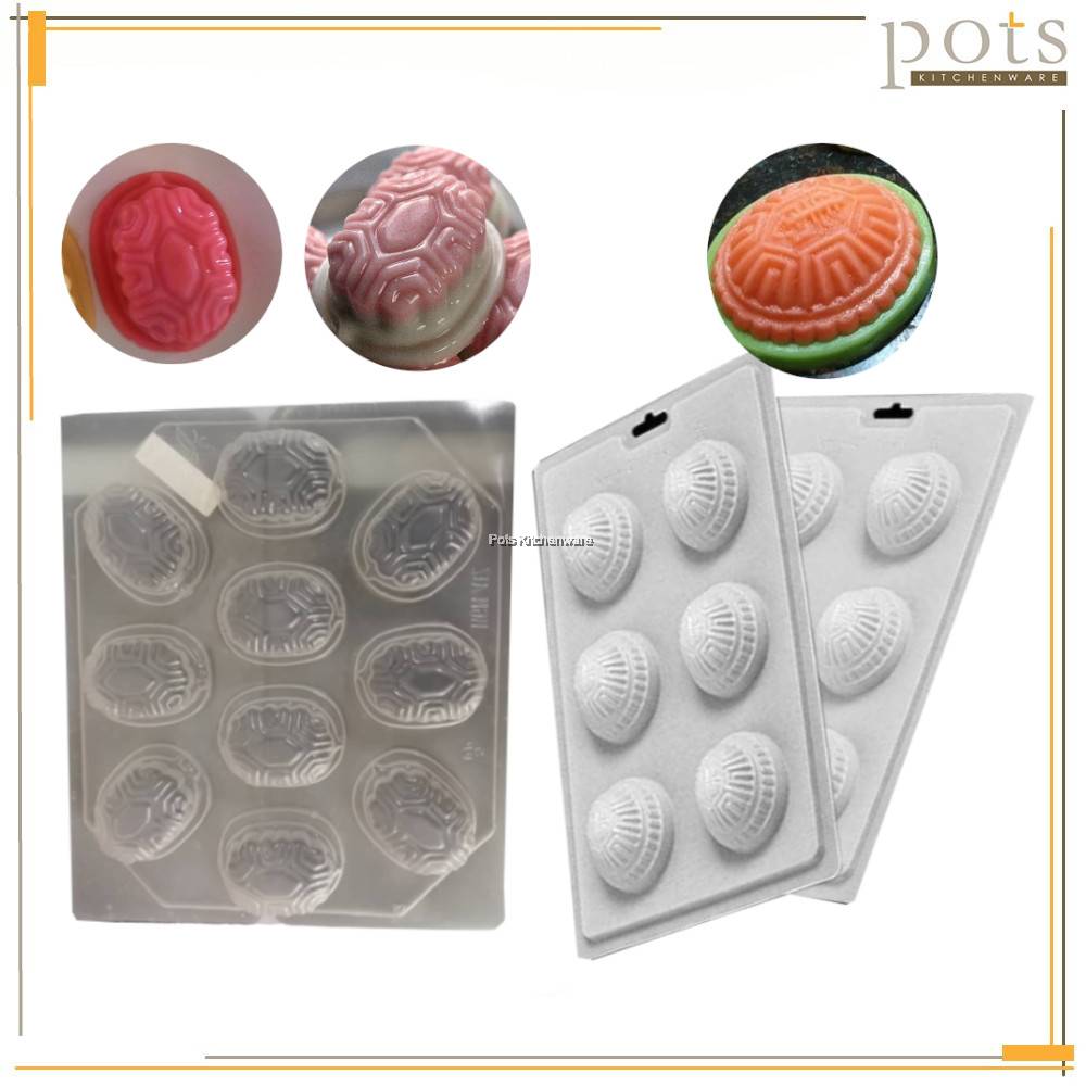PP Plastic Ang Ku Kueh Agar Agar Jelly Mold Angku Kuih Pudding Mould ...