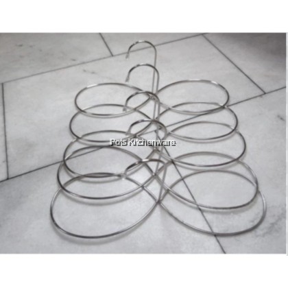 SUS304 Stainless Steel Extra Thicker Hanger/ 8 Shape Drying Clothers ...