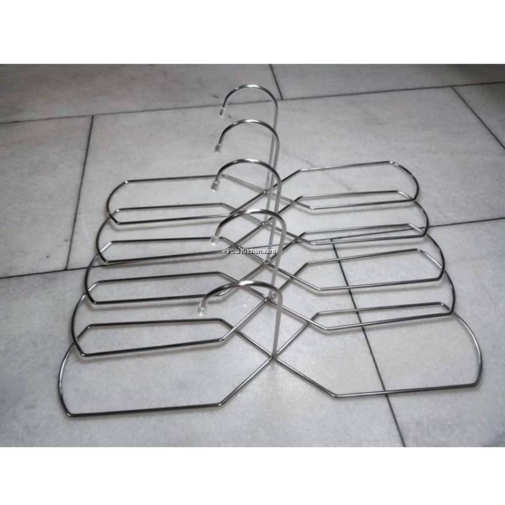 SUS304 Stainless Steel Extra Thicker Hanger/ 8 Shape Drying Clothers ...
