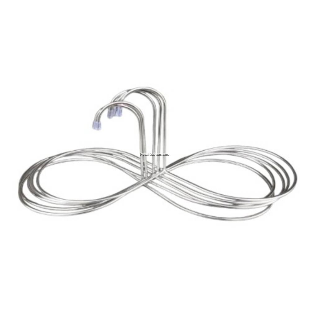 SUS304 Stainless Steel Extra Thicker Hanger/ 8 Shape Drying Clothers ...