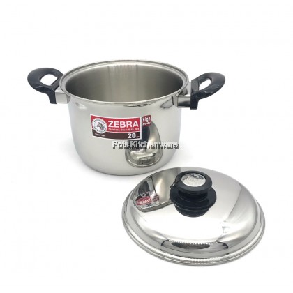 100% Original Zebra Thailand 泰国斑马牌 Stainless Steel 304 High Sauce Pot ...