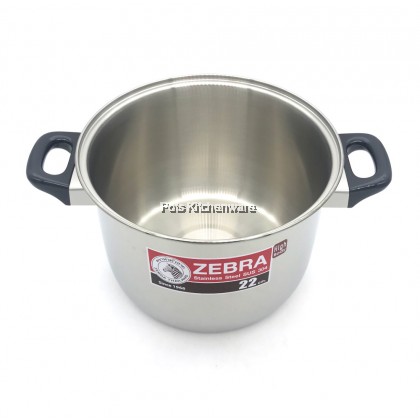 100% Original Zebra Thailand 泰国斑马牌 Stainless Steel 304 High Sauce Pot ...