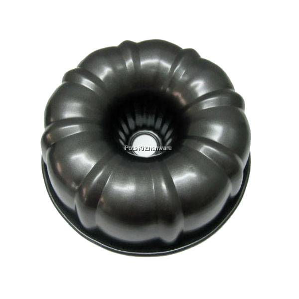 10" (25cm) Non Stick Bundt Form Pan Round Deep Bundt Baking Mold ...