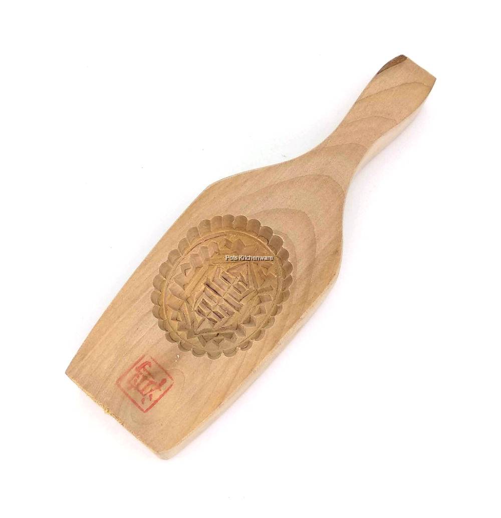 Natural Wooden Hand Crafted Traditional Ang Ku Kuih AngKu Kueh Red ...