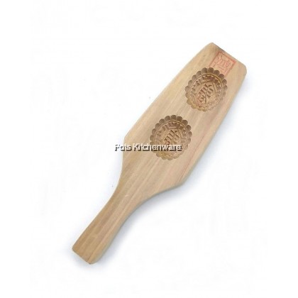 Natural Wooden 1-Hole/2-Hole Hand Crafted Traditional Ang Ku Kuih AngKu ...