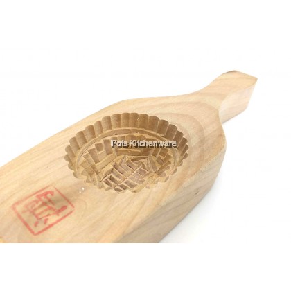 Natural Wooden Hand Crafted Traditional Ang Ku Kuih AngKu Kueh Red ...