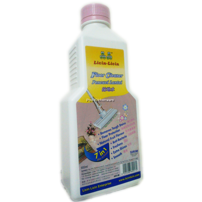 Licin-Licin 1 Litre 7-in-1 Anti Bacterial Fruity Fresh Floor Cleaner - 9N9