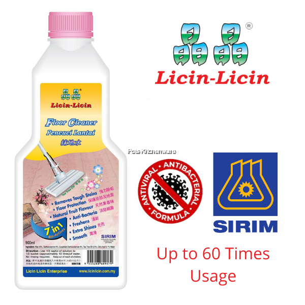 Licin-Licin 7-in-1 Anti Bacterial Fruity Fresh Stain Remover Floor ...