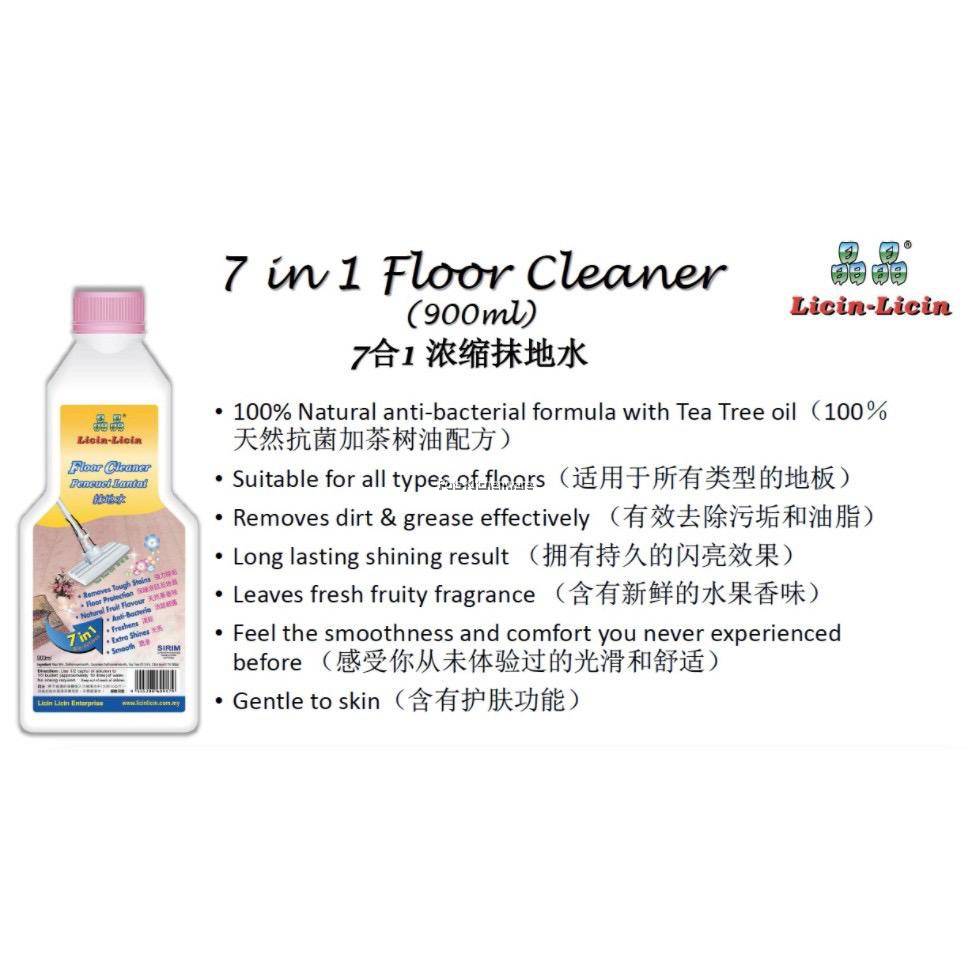 Licin-Licin 7-in-1 Anti Bacterial Fruity Fresh Stain Remover Floor ...