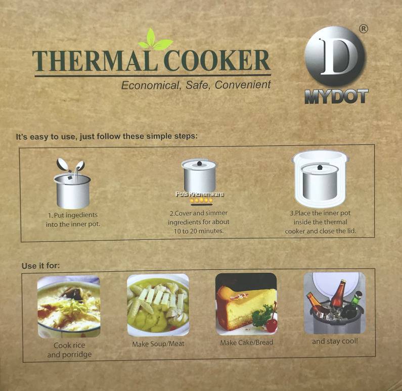 how to cook porridge using thermal cooker