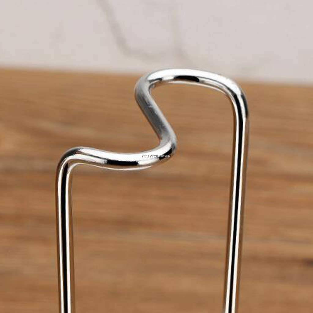 Stainless Steel White Ceramic Porcelain Dish Double Square Ladle Holder ...