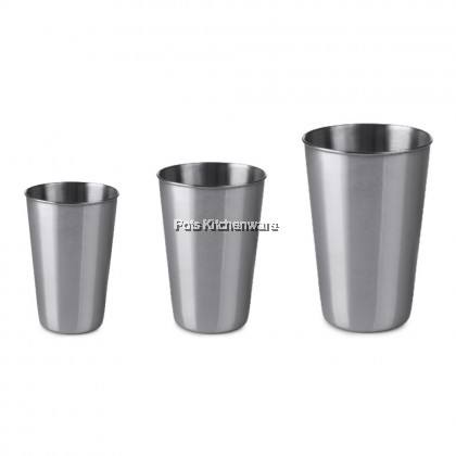 Toffi Stainless Steel Tumbler Camping Cup Glass Gelas Cawan Besi ...