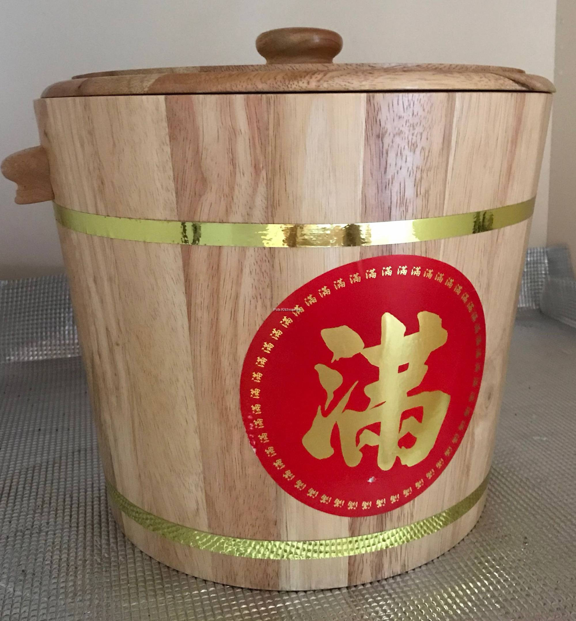 Wooden Rice Barrel at Ian Milligan blog