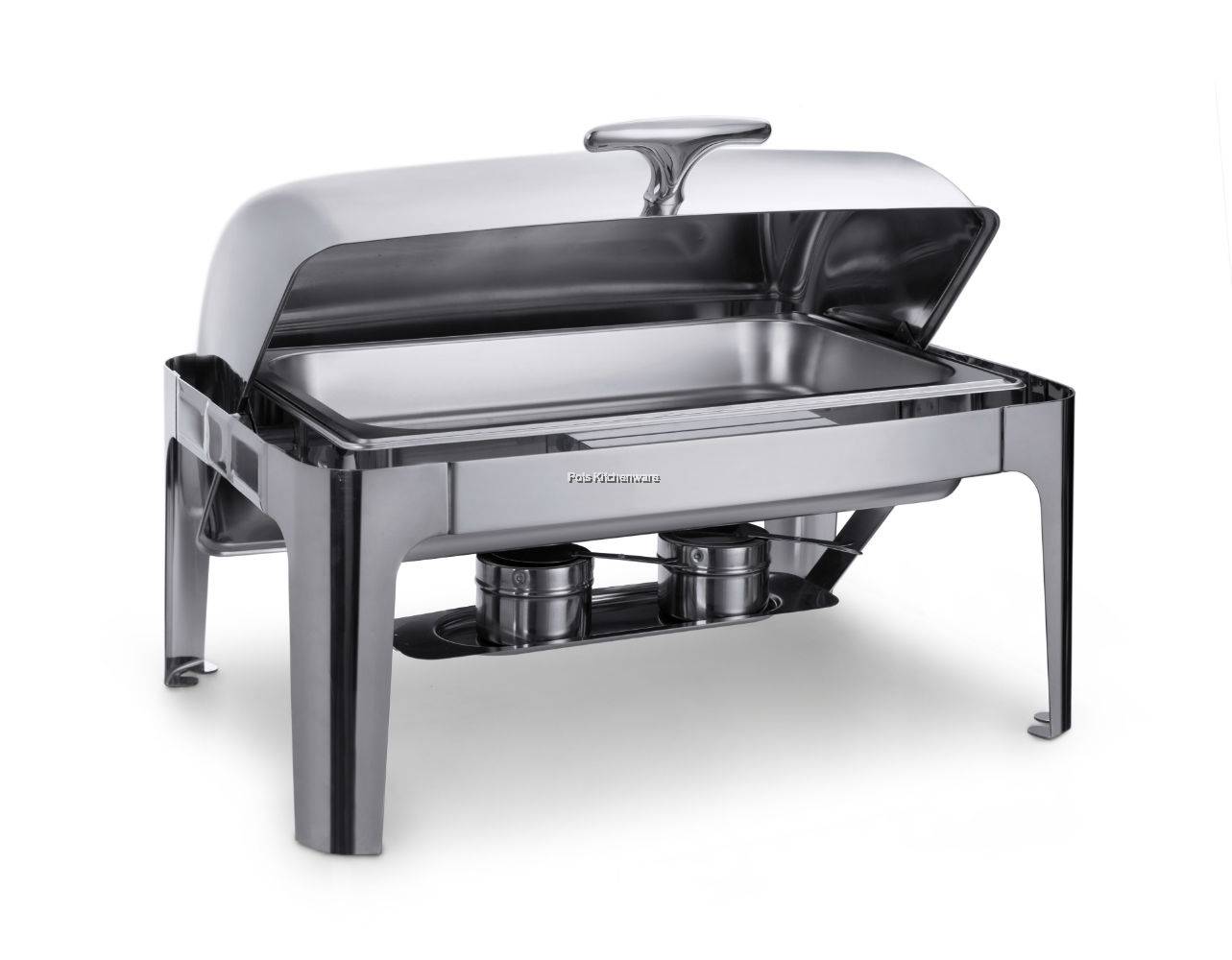 Stainless Steel Rectangle Chafing Dish Buffet Catering Set Berkas Lauk ...