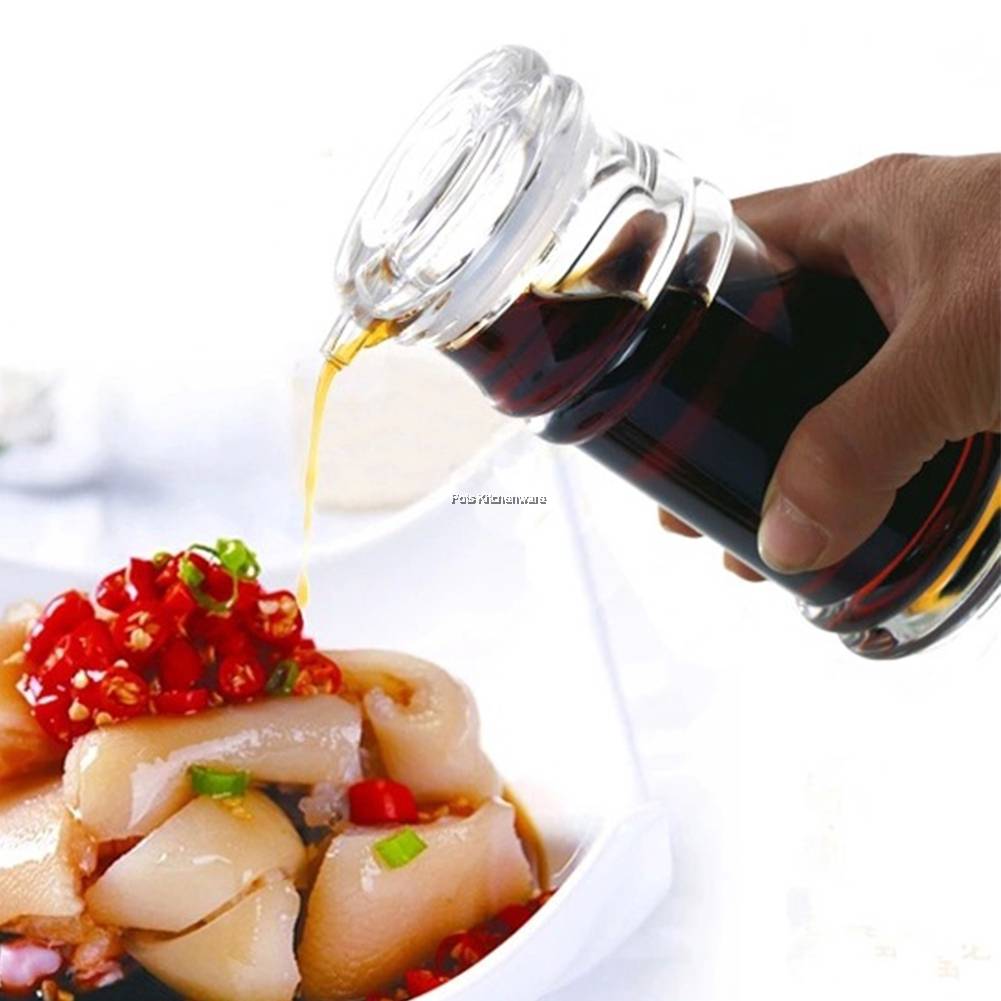 Acrylic Sauce Bottle 调味罐 Bekas Garam Lada – Leak-proof & Durable