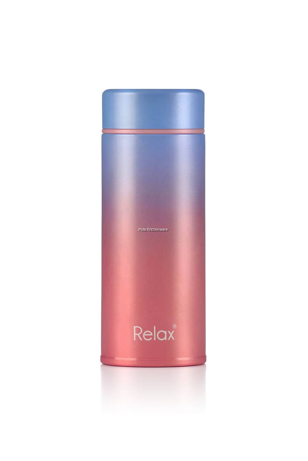Relax 250ml Stainless Steel 18.8 Thermal Flask Thermos Bottle Botol Air ...