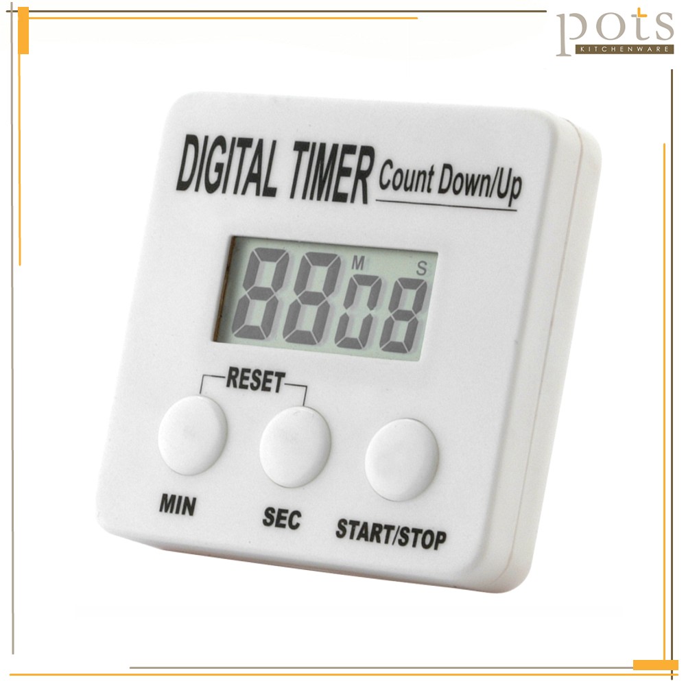 Sunnex LCD Digital Kitchen Cooking Baking Timer Magnetic Countdown ...