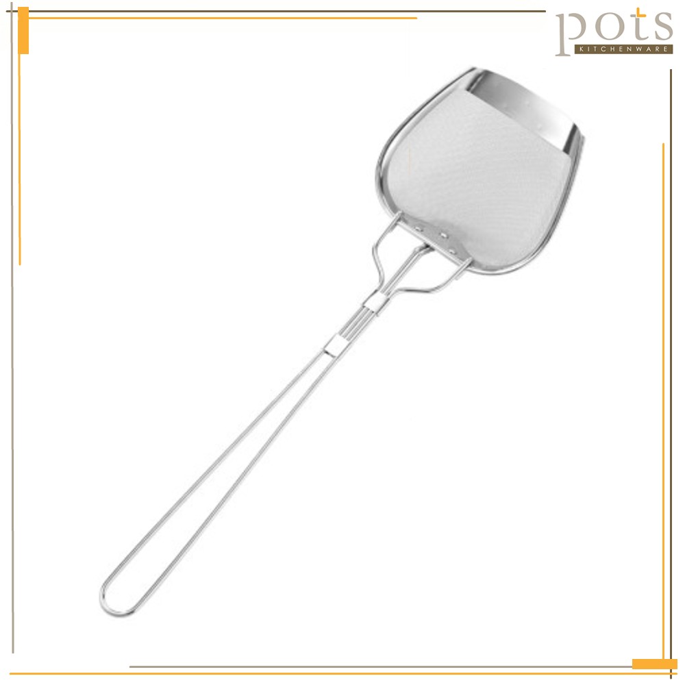 Stainless Steel Oil Residue Dregs Shovel Mesh Strainer Penapis Minyak ...