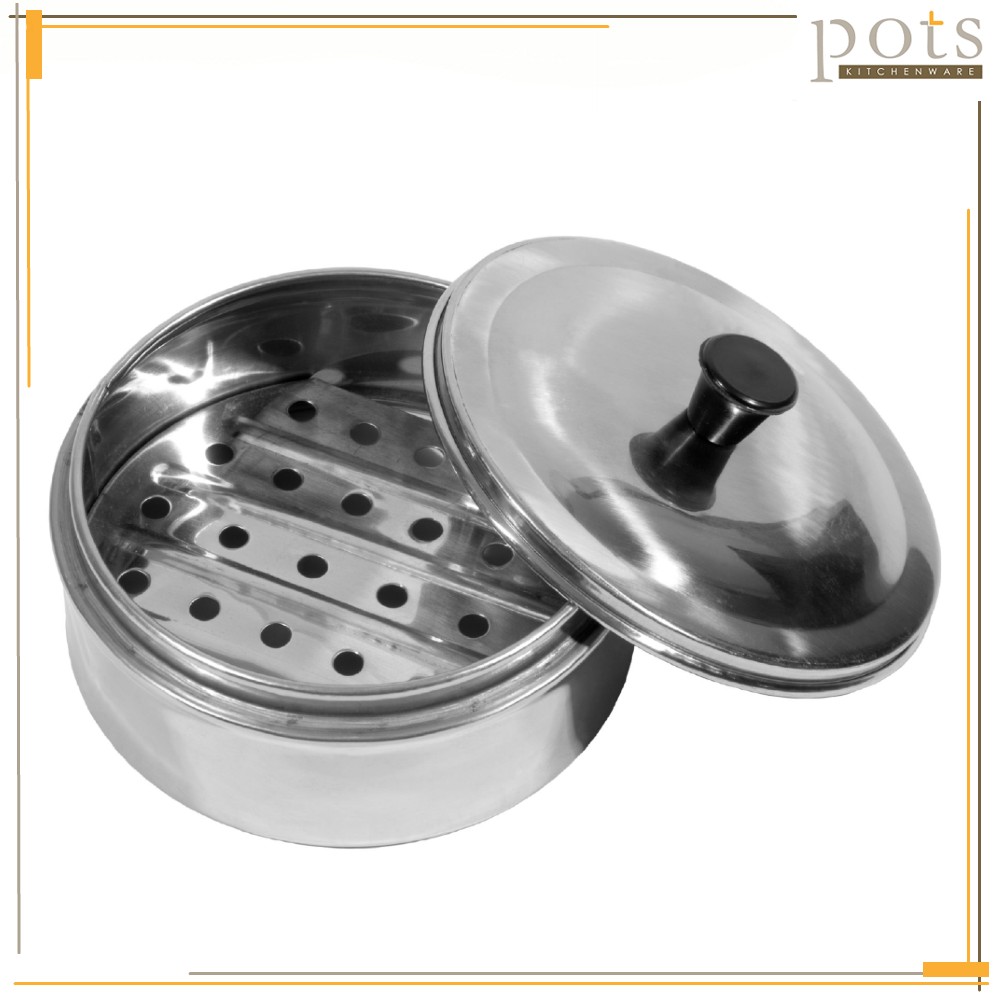Stainless Steel Serving Steam Dim Sum Dishes Steaming Basket Steamer ...