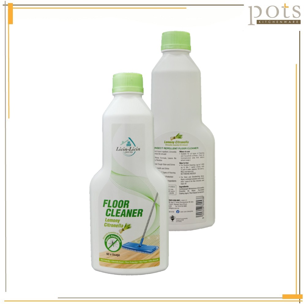 Licin-Licin Serai Wangi Natural Insect Repellent & Stain Remover Floor ...