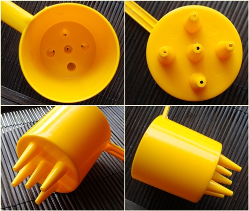 2pcs Acuan Roti Jala Cup Dispenser with 5 Nozzles Holes Kuih Jala Maker ...