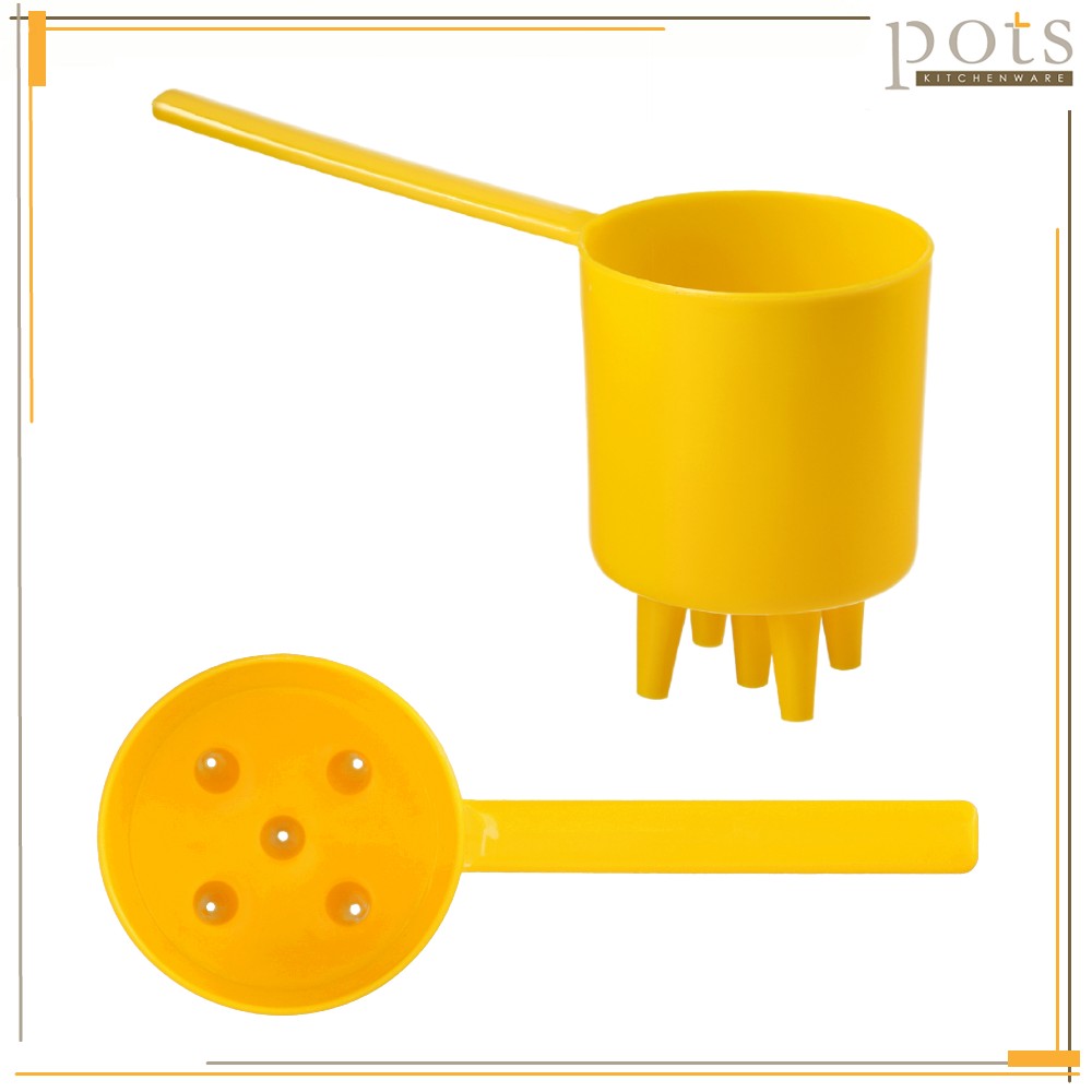 2pcs Acuan Roti Jala Cup Dispenser with 5 Nozzles Holes Kuih Jala Maker ...
