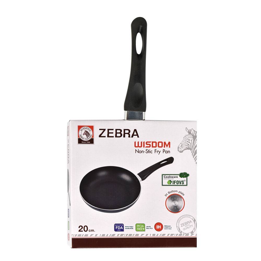 100% Original Zebra Thailand 泰国斑马牌 Wisdom IH Non Stick Fry Pan Frying ...