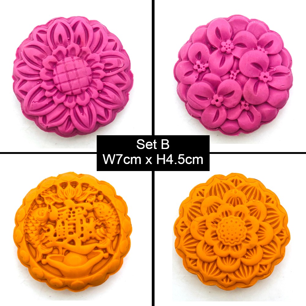 50g/125g/150g Mooncake Mold Hand Pressure Maker Mould Acuan Mooncake ...