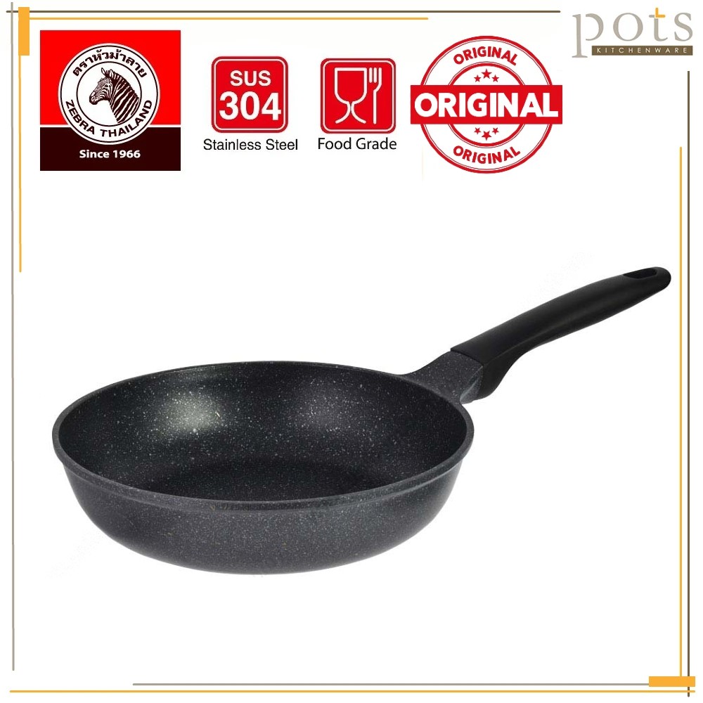 100% Original Zebra Thailand 泰国斑马牌 Neptune 20cm 24cm Non Stick Frying ...
