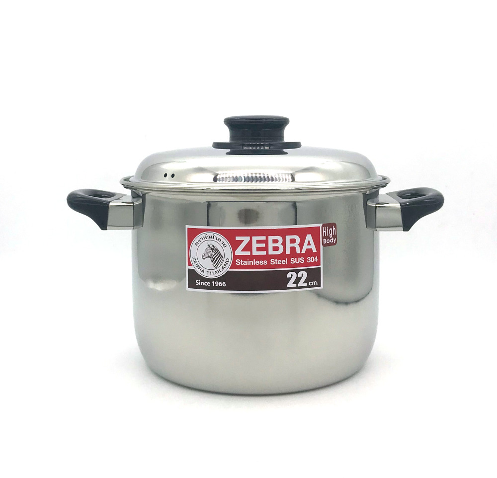 100% Original Zebra Thailand 泰国斑马牌 Stainless Steel 304 High Sauce Pot ...