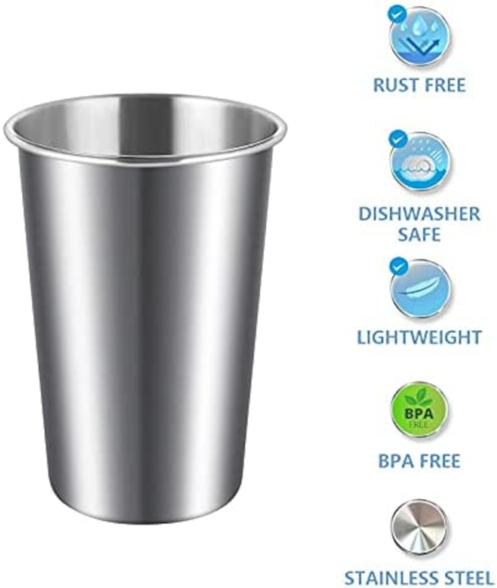 Toffi 500ml Stainless Steel Cup Metal Cup Pint Cup Camping cup Cawan ...