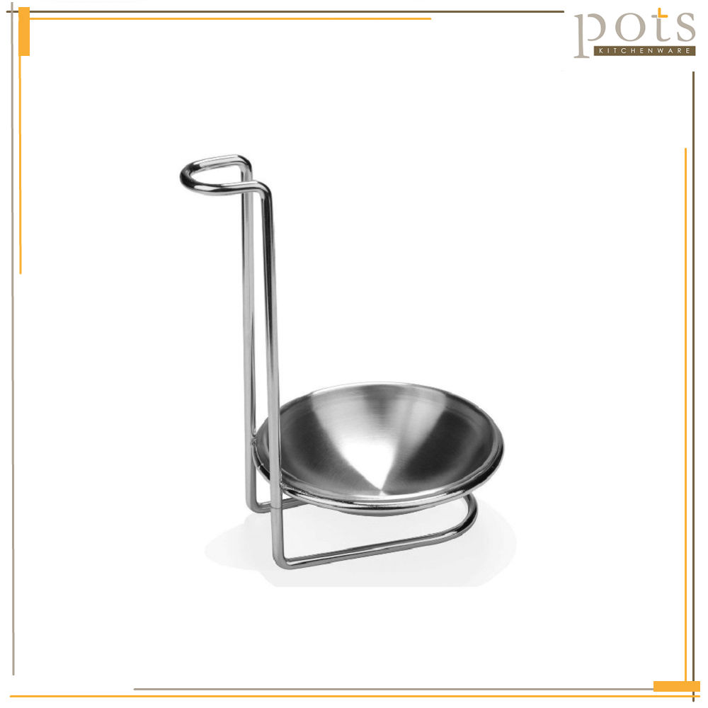 Stainless Steel Ladle Stand Ladle Holder Spoon Rest Hot Pot Scoop ...