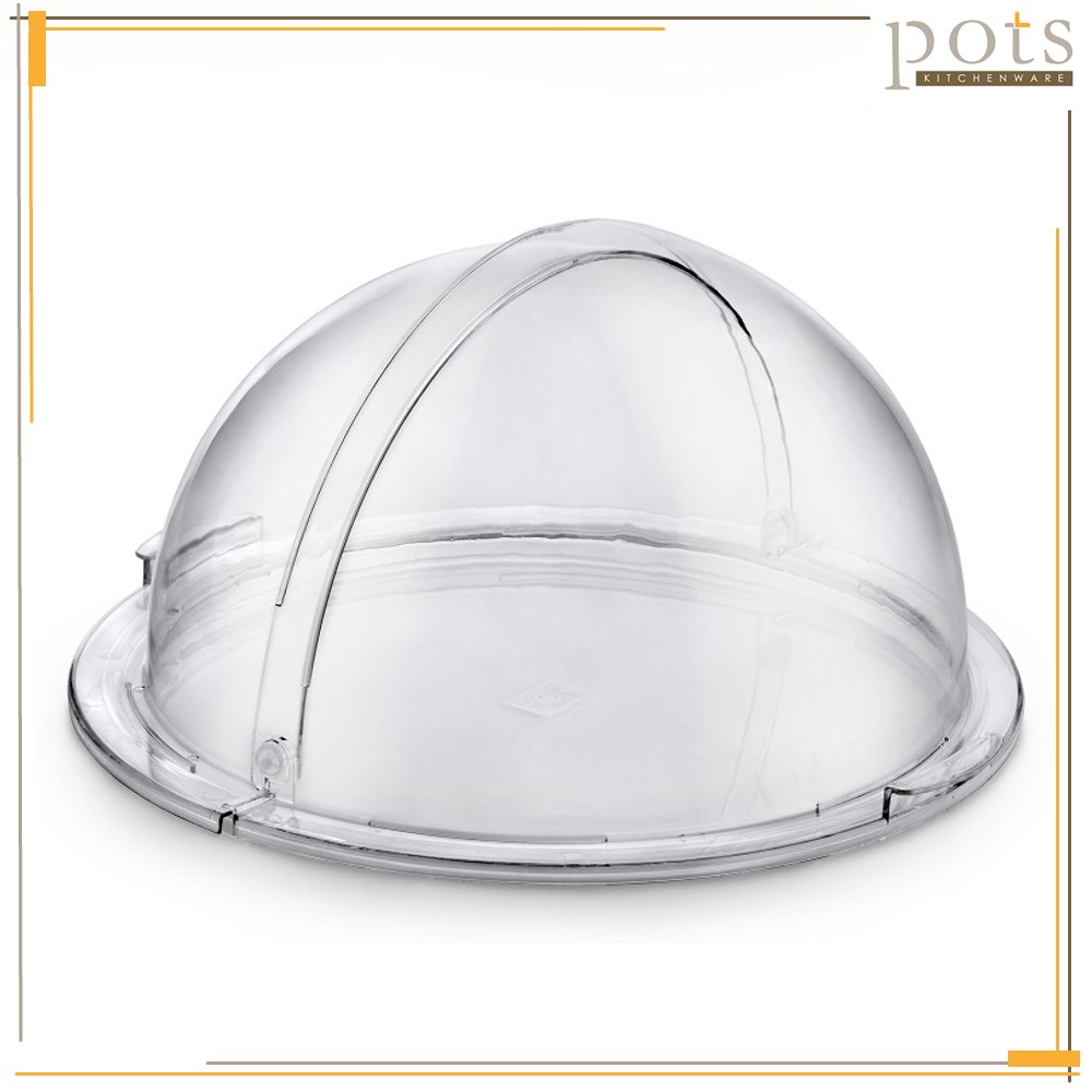 38cm PC Round Roll Food Dome Cover & Tray Wedding Cake Fruit Dessert ...