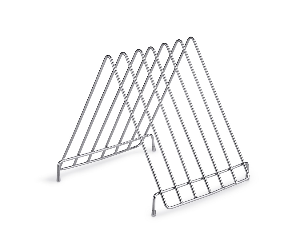 Stainless Steel Triangle Cutting Board Rack Chopping Board Holder ...